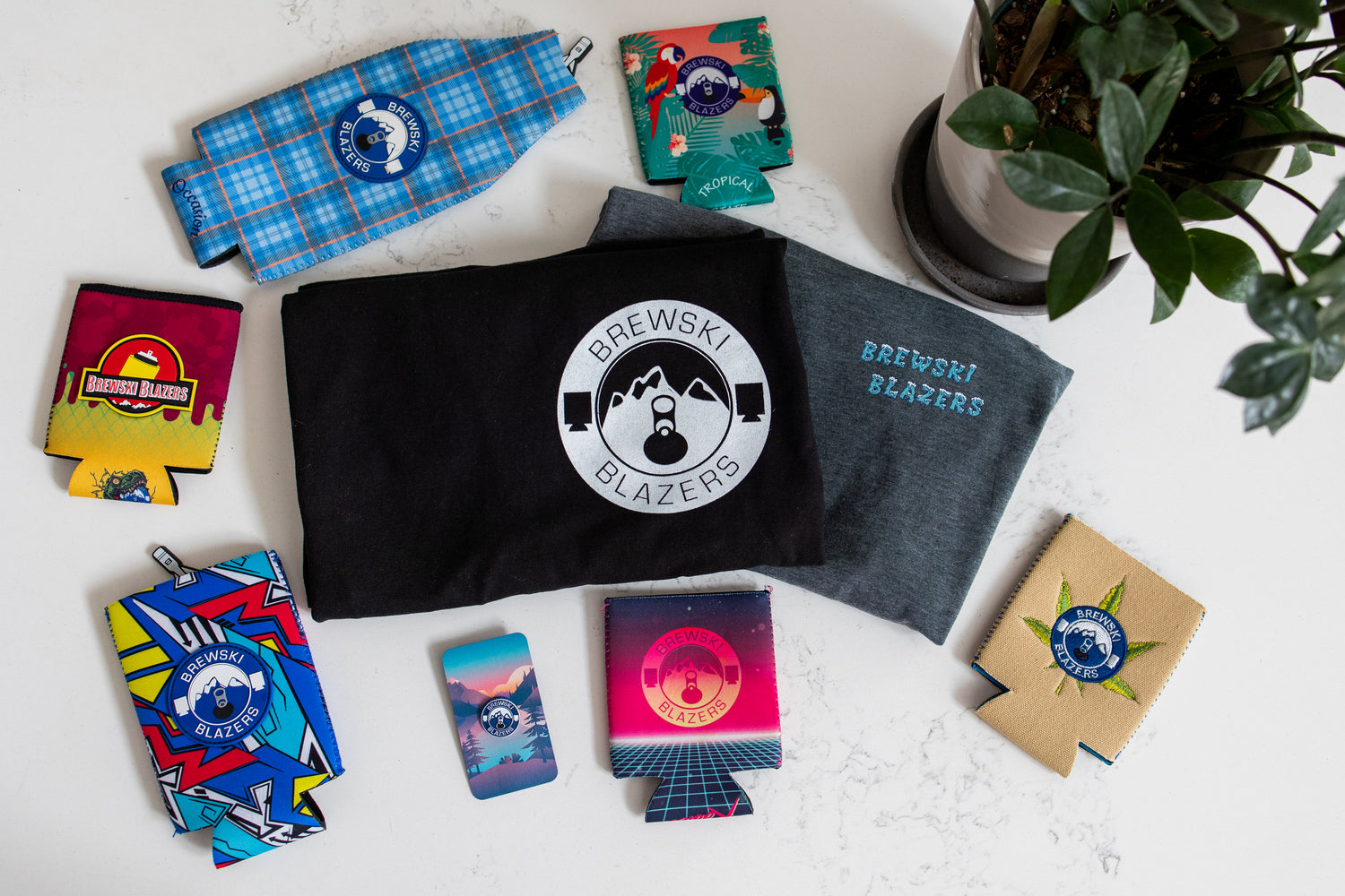 Brewski Blazer Premium Koozie Collection – Brewski Blazers